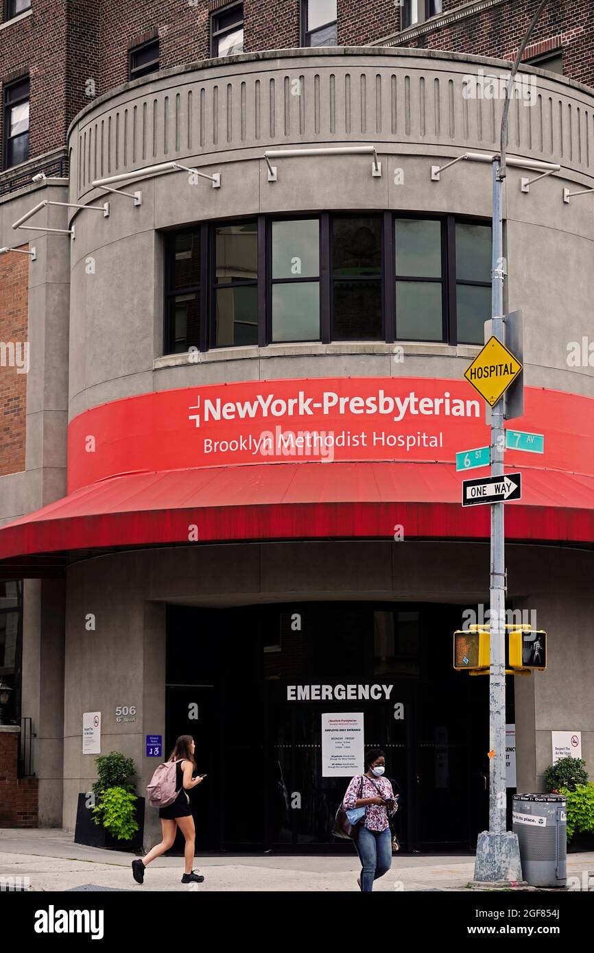 New York Presbyterian Brooklyn Methodist hospital Park Slope NYC Stock ...