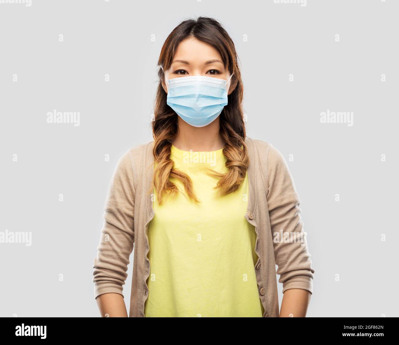 Young asian woman protective mask hi-res stock photography and images ...