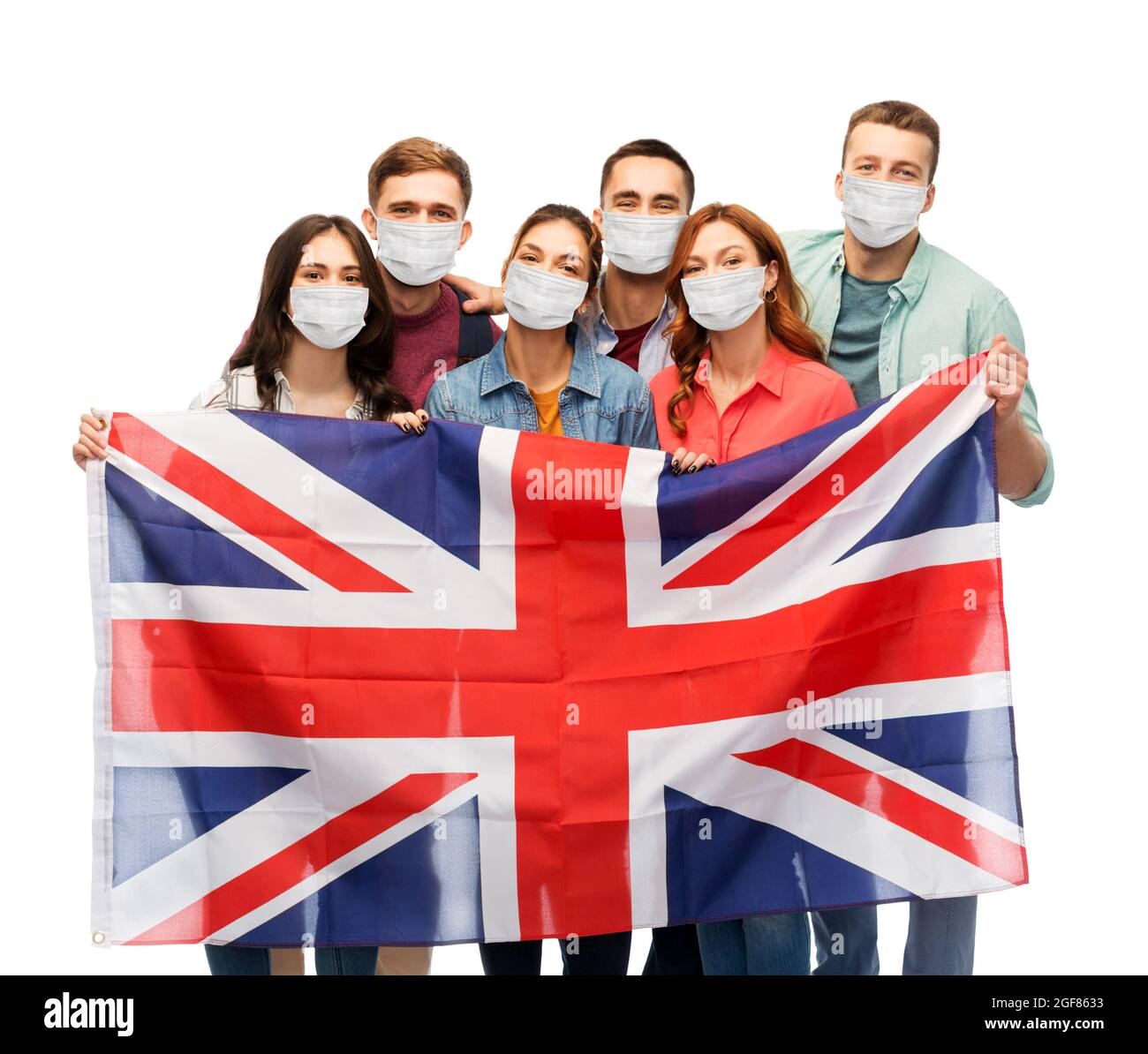 Man in union jack mask hi-res stock photography and images - Alamy