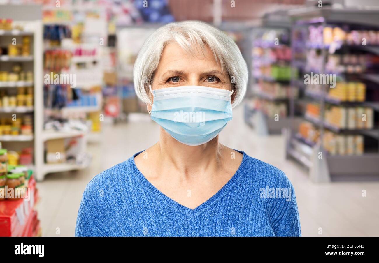 Senior mask food hi-res stock photography and images - Alamy