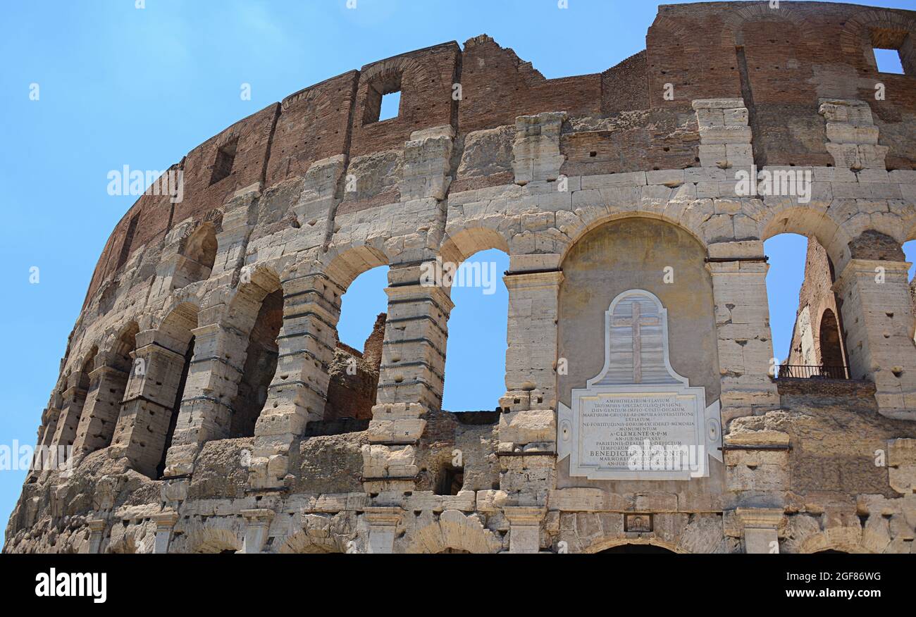 The Colosseum, originally known as Amphitheatrum Flavium or simply as ...