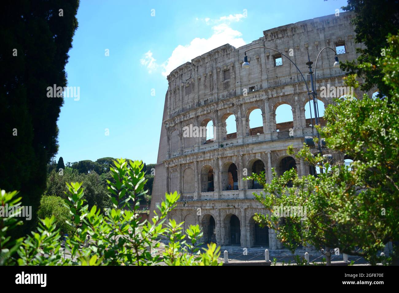 The Colosseum, originally known as Amphitheatrum Flavium or simply as ...