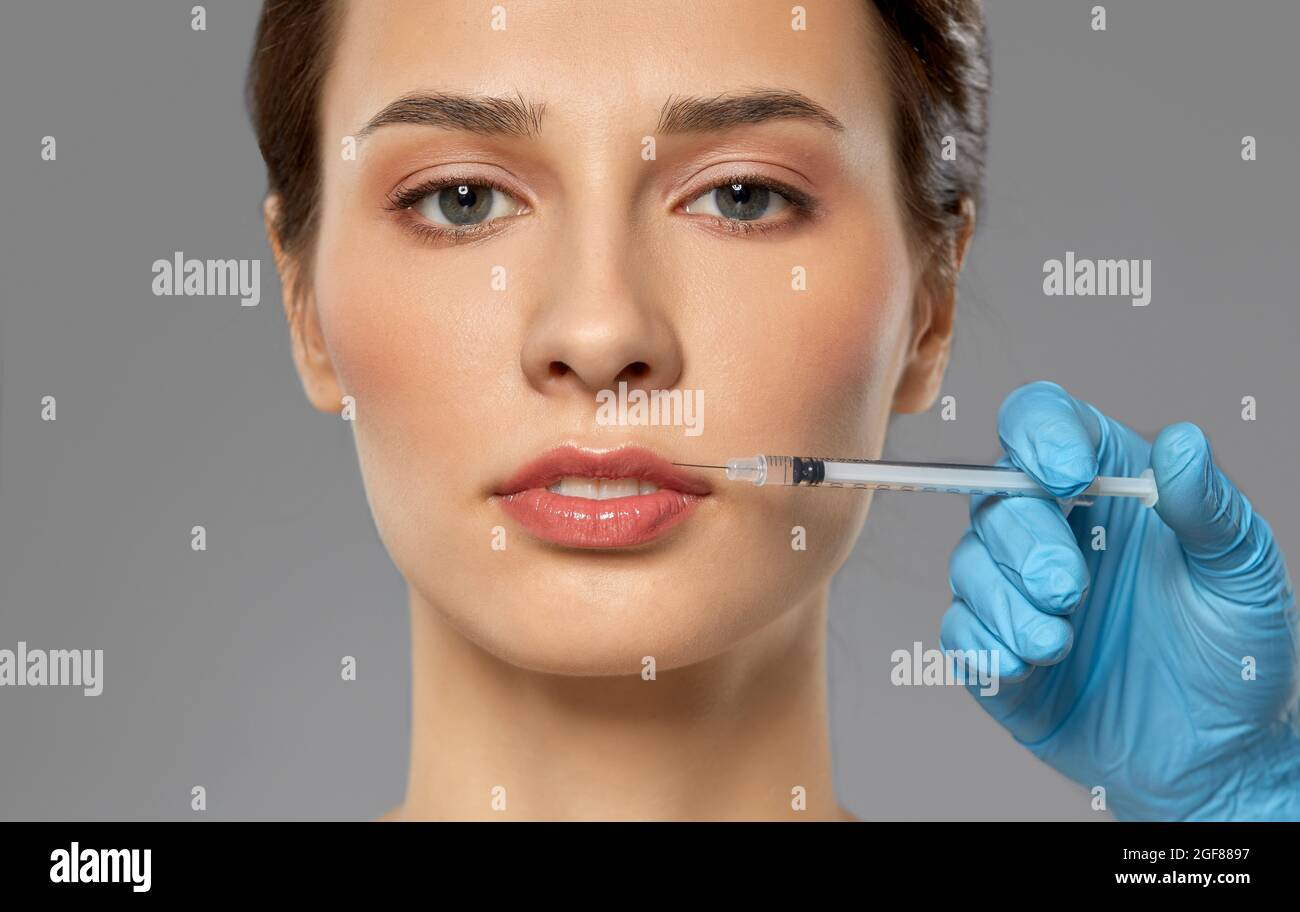 Beauty filler syringe hi-res stock photography and images - Alamy