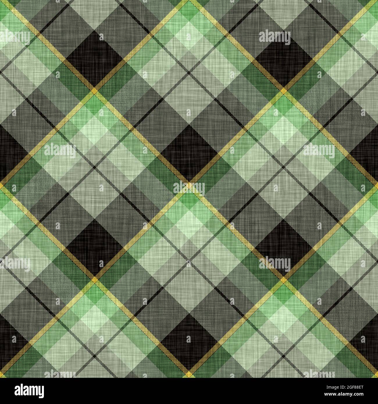 Woven argyle plaid background weave pattern. Traditional diamond ...