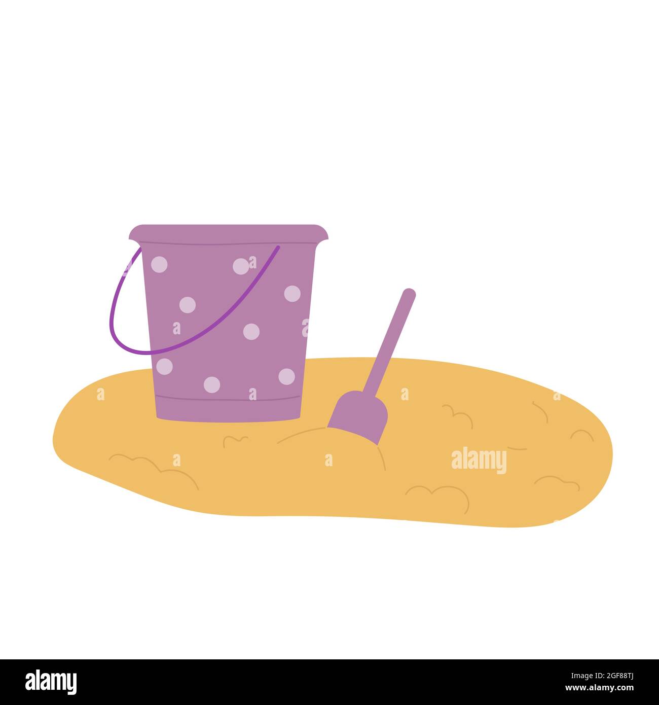 Family on the beach sandcastle Stock Vector Images - Alamy