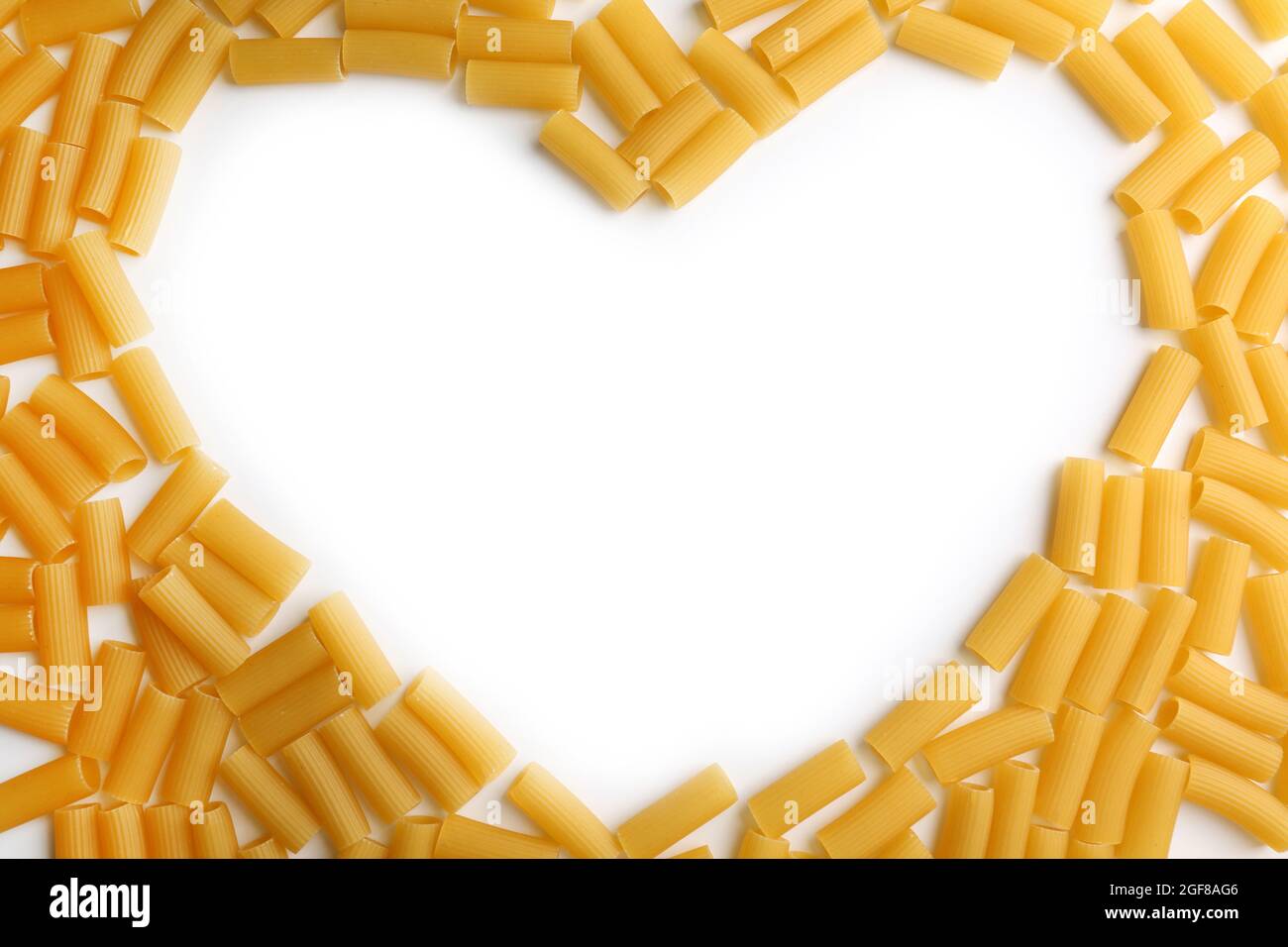 Italian pasta, top view Stock Photo - Alamy