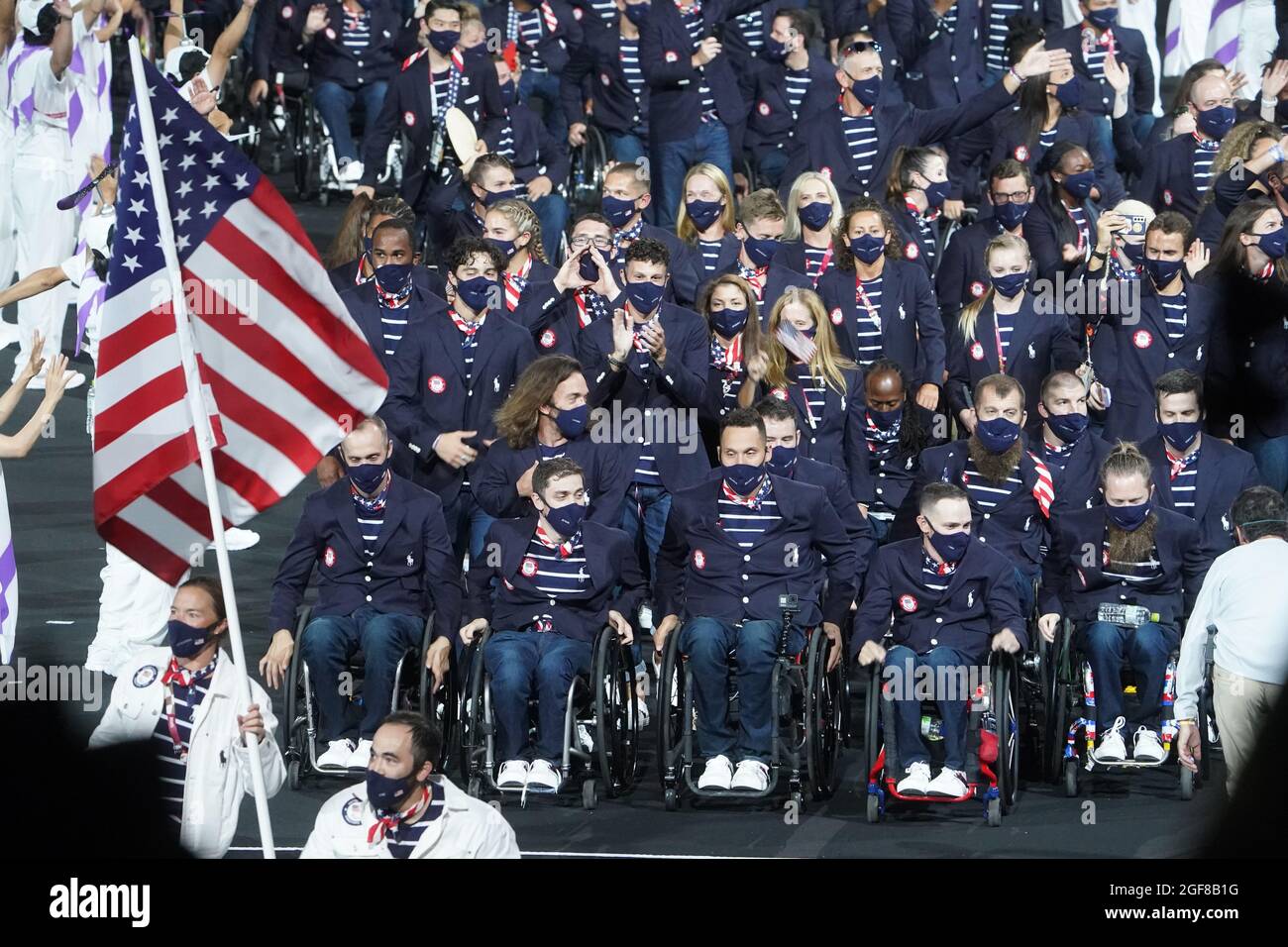 Tokyo, Japan. 24th Aug, 2021. Paralympics: Opening Ceremony at the ...