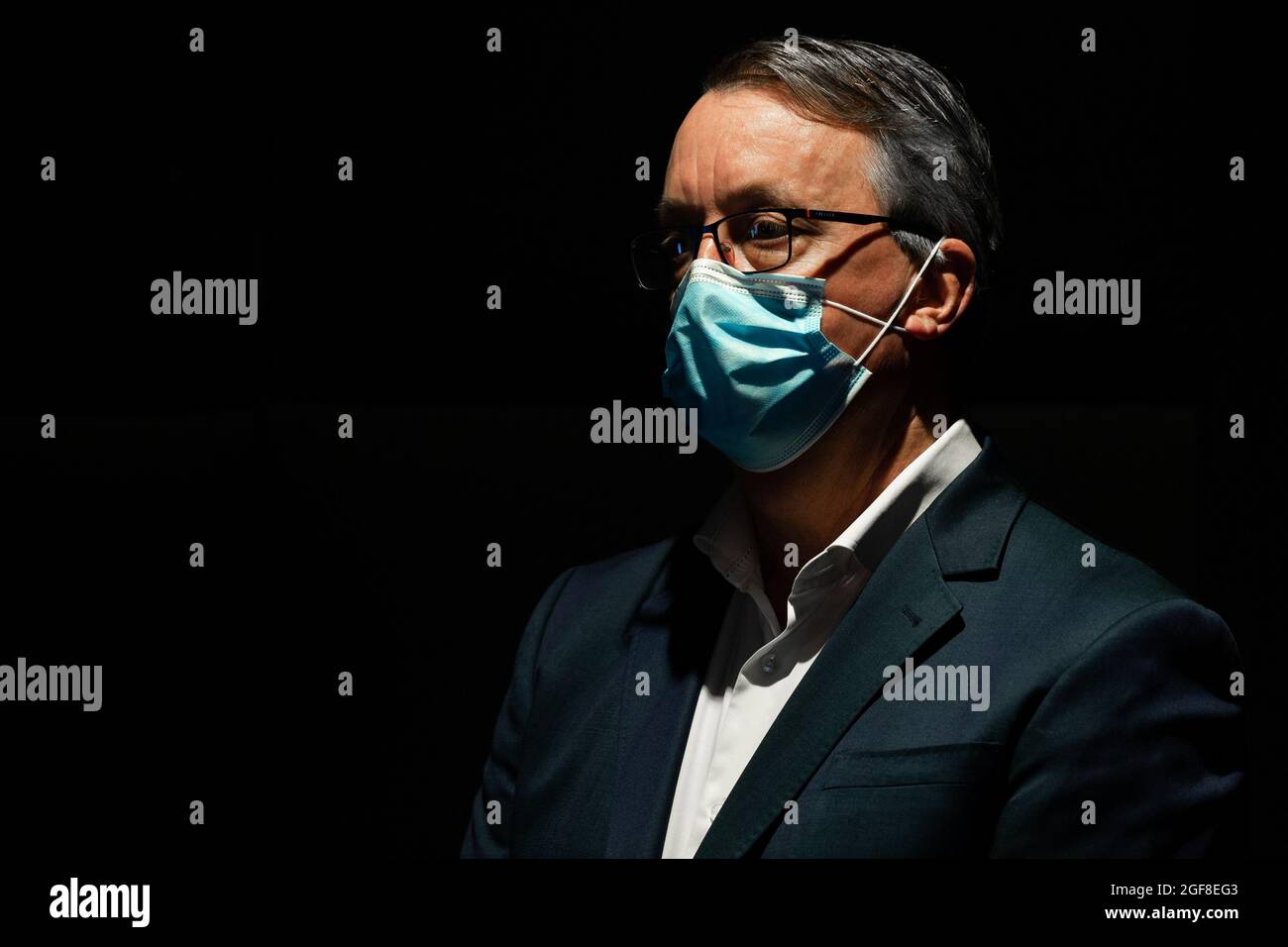 Melbourne, Australia, 26 September, 2020. Martin Foley addresses the ...