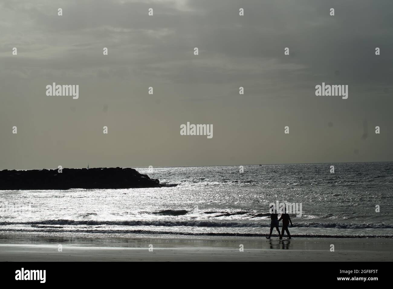 Romantic night walk along hi-res stock photography and images - Alamy