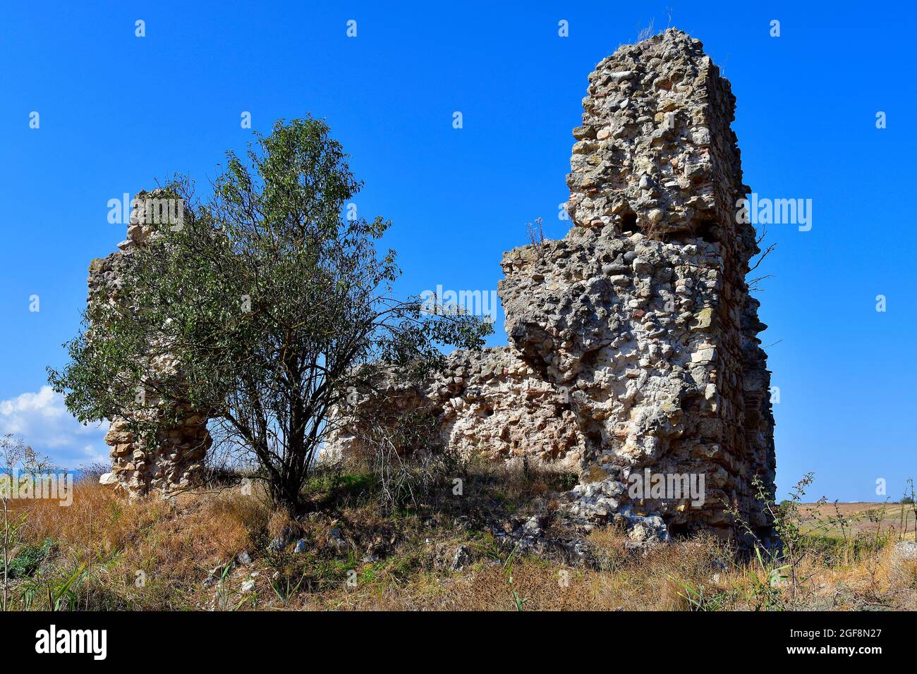 Greece, ruin in ancient amphipolis Stock Photo - Alamy