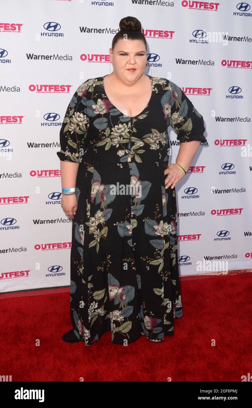 LOS ANGELES - AUG 19: Ashley Fink at The Sixth Reel World Premiere at ...