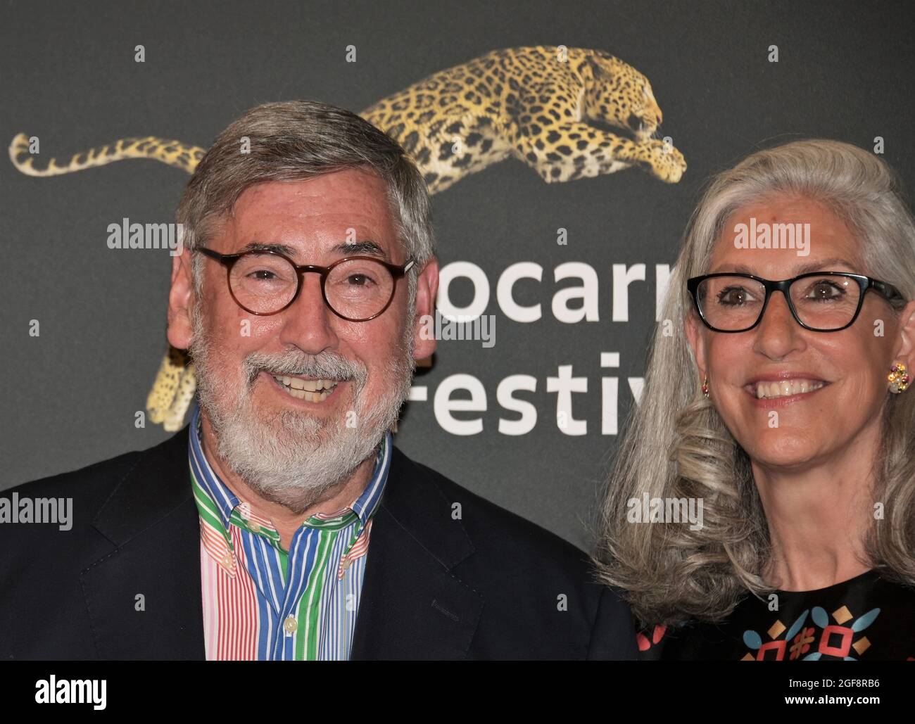 Locarno, Switzerland Locarno Film Festival 2021 Red carpet John Landis ...
