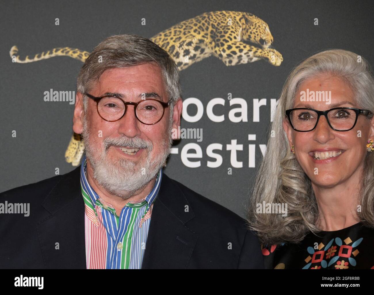 Locarno, Switzerland Locarno Film Festival 2021 Red carpet John Landis ...