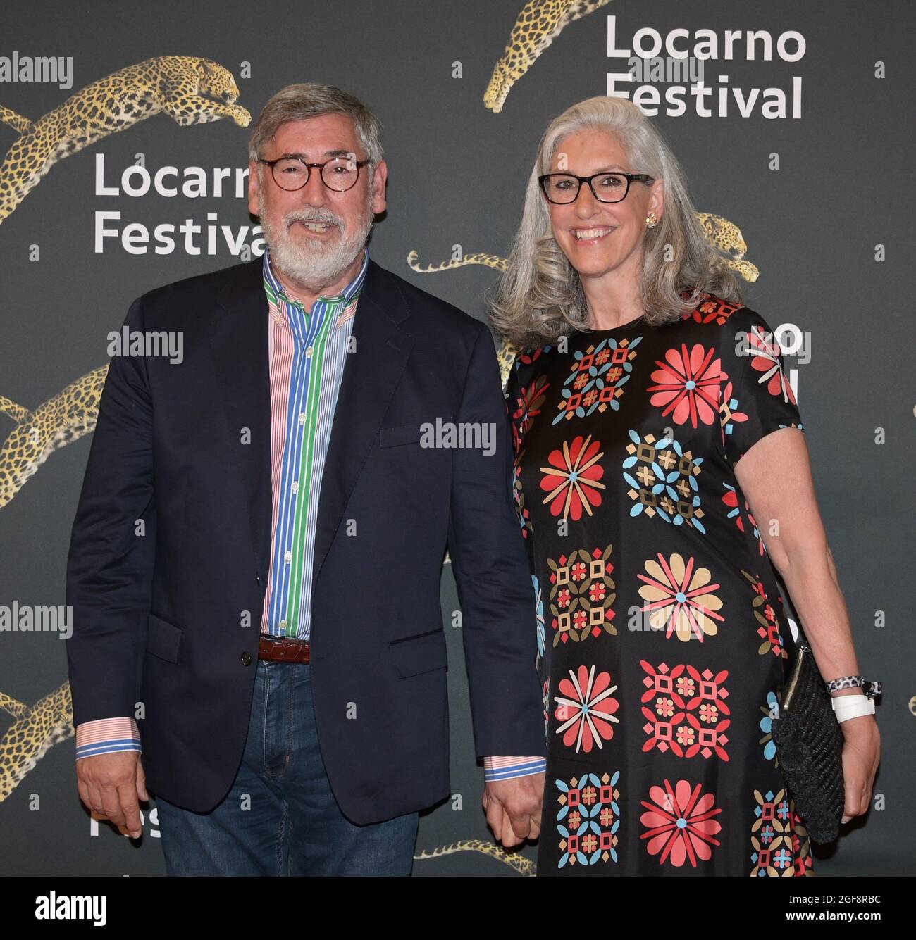 Locarno, Switzerland Locarno Film Festival 2021 Red carpet John Landis ...