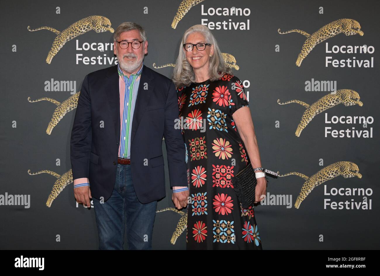 Locarno, Switzerland Locarno Film Festival 2021 Red carpet John Landis ...