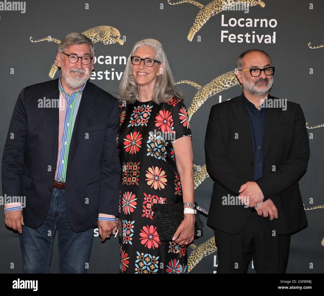 Locarno, Switzerland Locarno Film Festival 2021 Red carpet Marco Solari ...