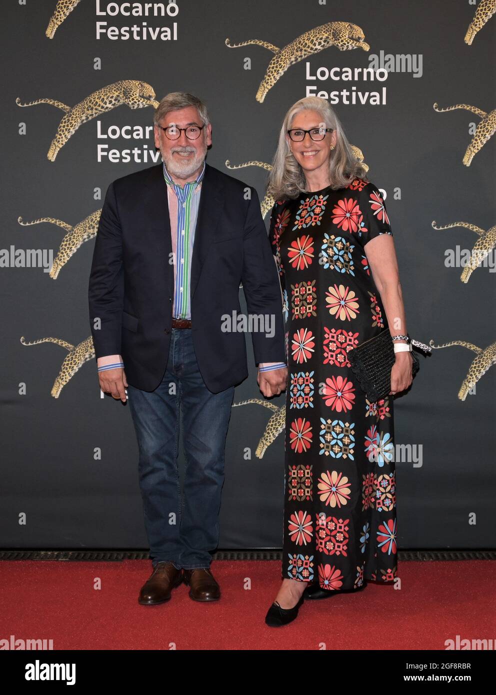 Locarno, Switzerland Locarno Film Festival 2021 Red carpet John Landis ...