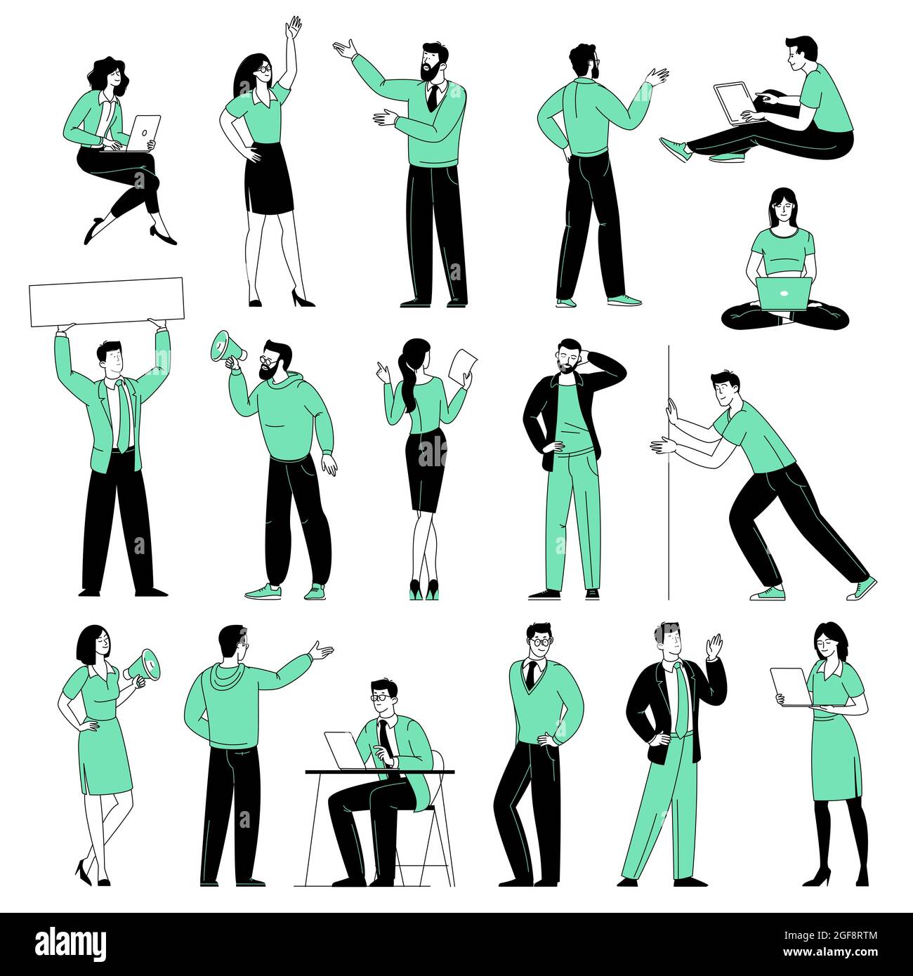 Yoga guy icon cartoon hi-res stock photography and images - Alamy