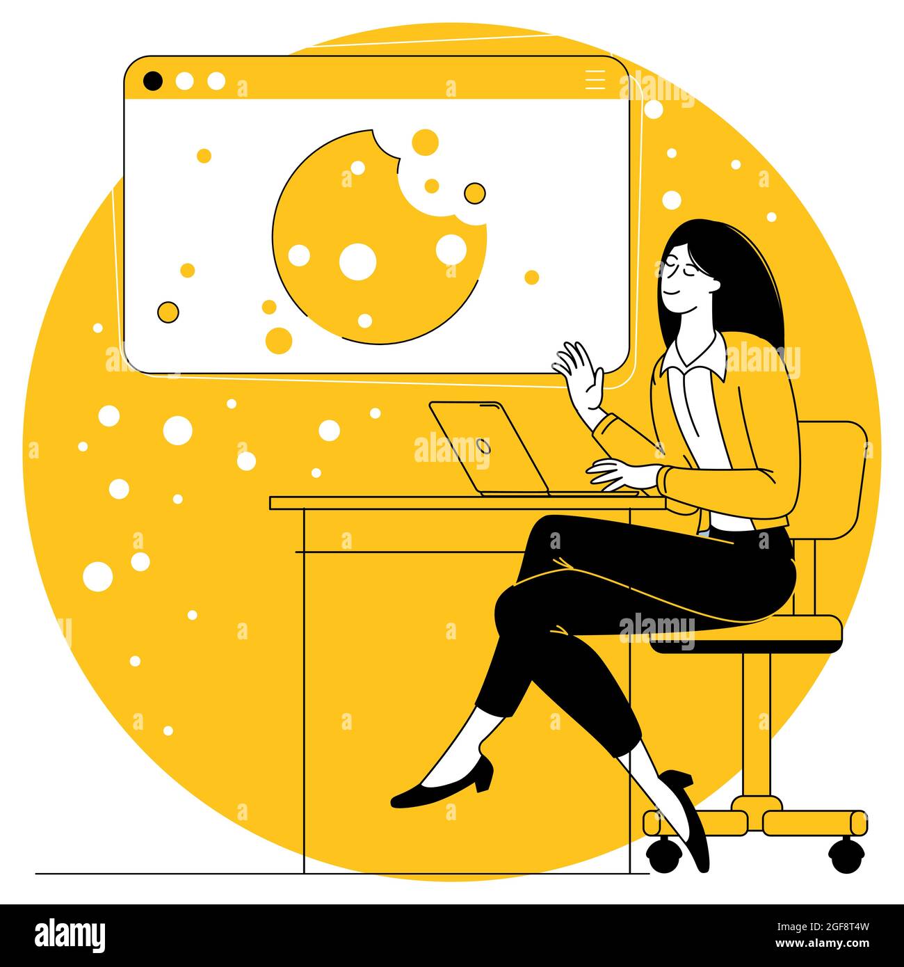 Click tracking Cut Out Stock Images & Pictures - Alamy