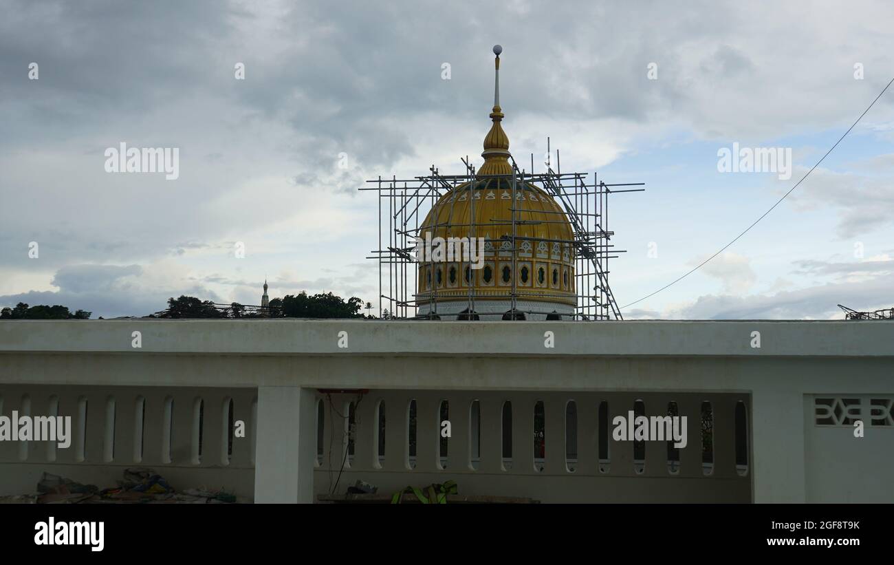The reconstruction efforts of the iconic Marawi Grand Mosque which is ...