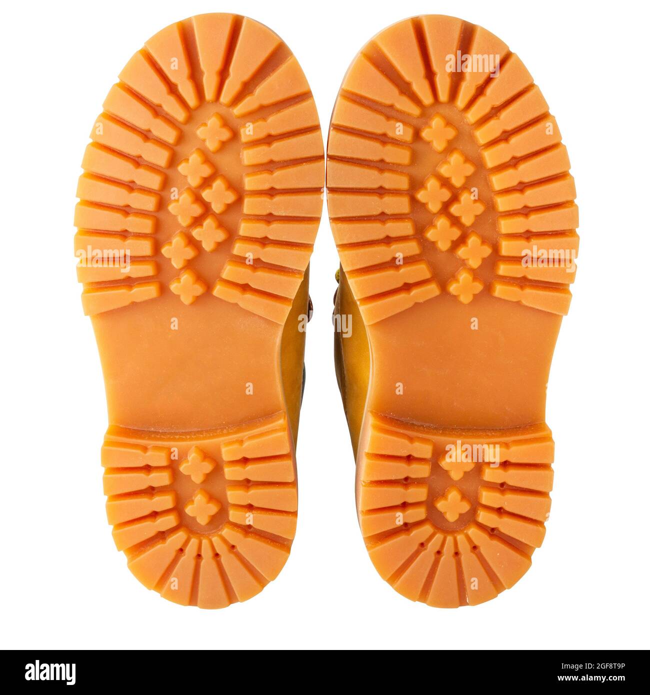 Rubber sole on a white background. Boot protector. Isolate on a white ...