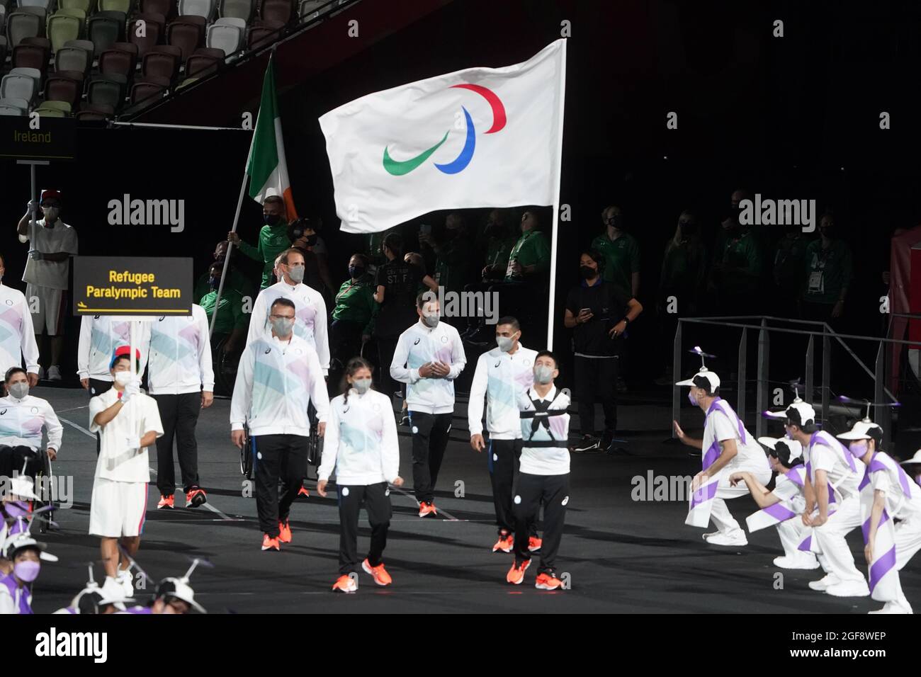 Tokio, Japan. 24th Aug, 2021. Paralympics: Opening Ceremony at the ...