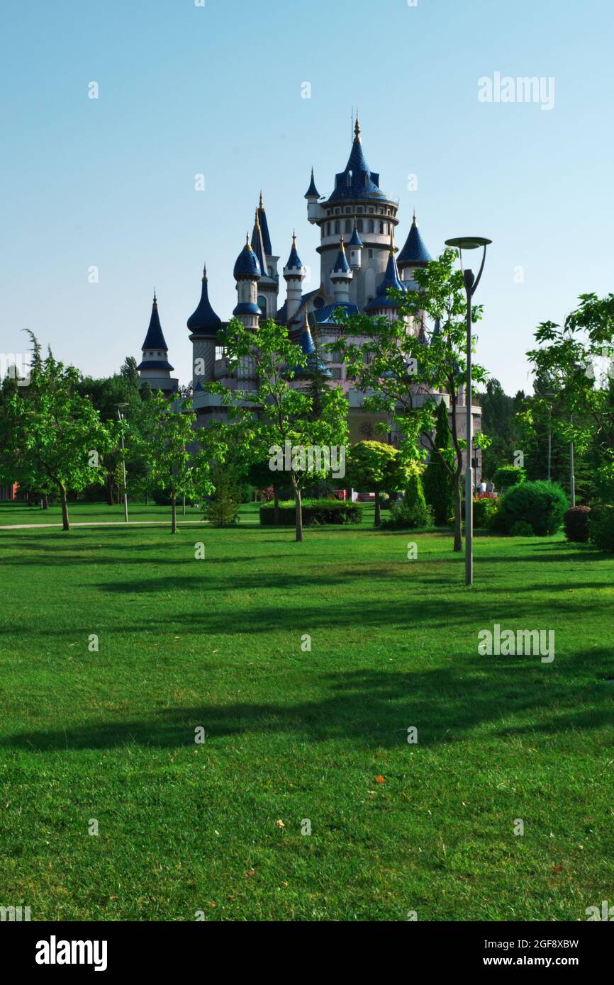Fairy Tale Castle Park at Sazova Park Eskisehir Turkey Stock Photo - Alamy