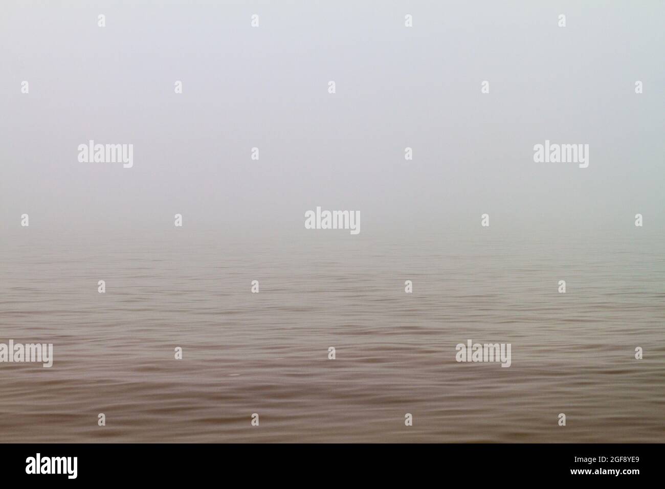 Fog over river Amazon, Peru Stock Photo - Alamy