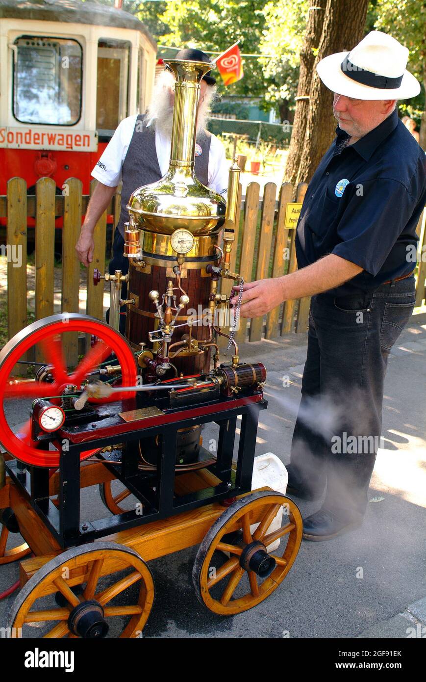Vienna, Austria - September 02, 2006: Annual gathering of organ barrel ...