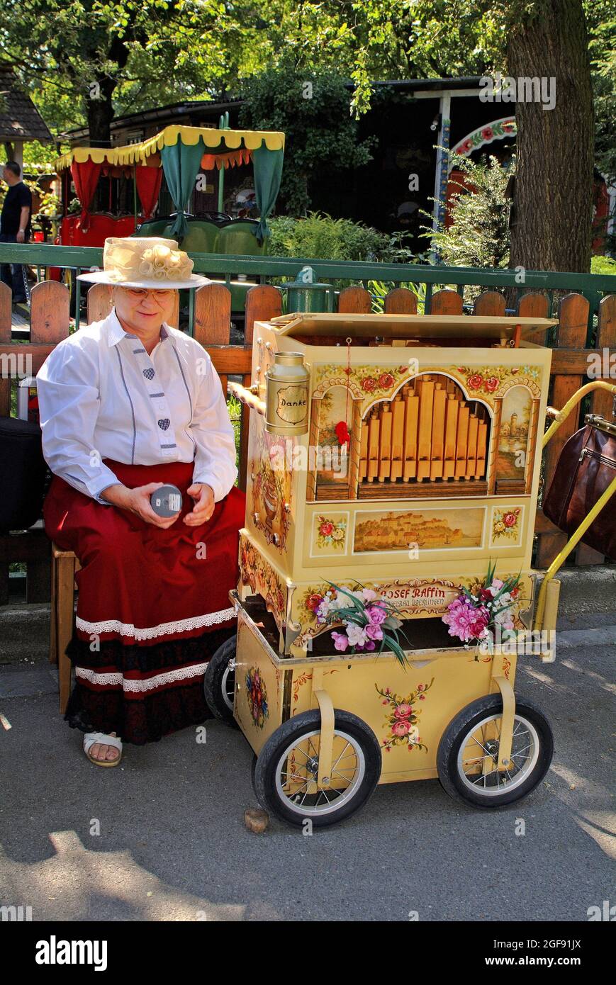 Vienna, Austria - September 02, 2006: Annual gathering of organ barrel ...