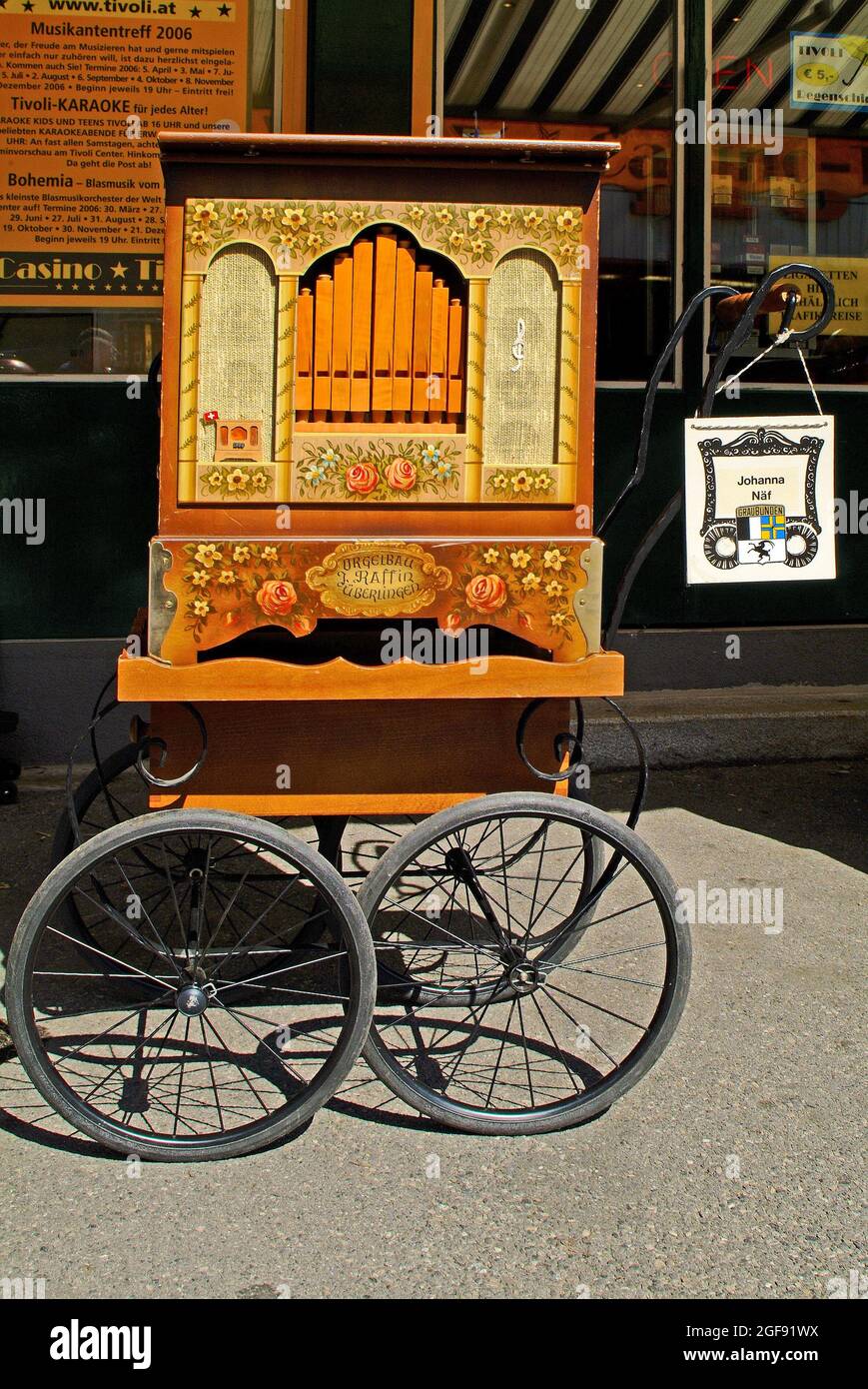 Vienna, Austria - September 02, 2006: Annual gathering of organ barrel ...