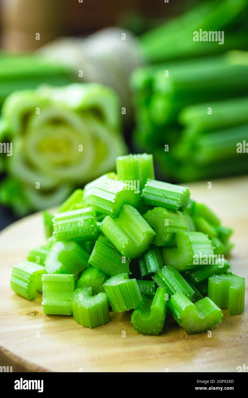 Sliced celery hi-res stock photography and images - Alamy