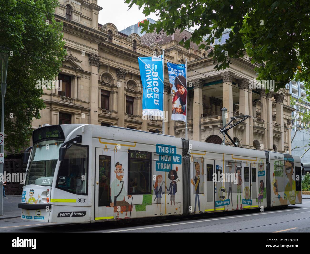 Tram signs melbourne hi-res stock photography and images - Alamy