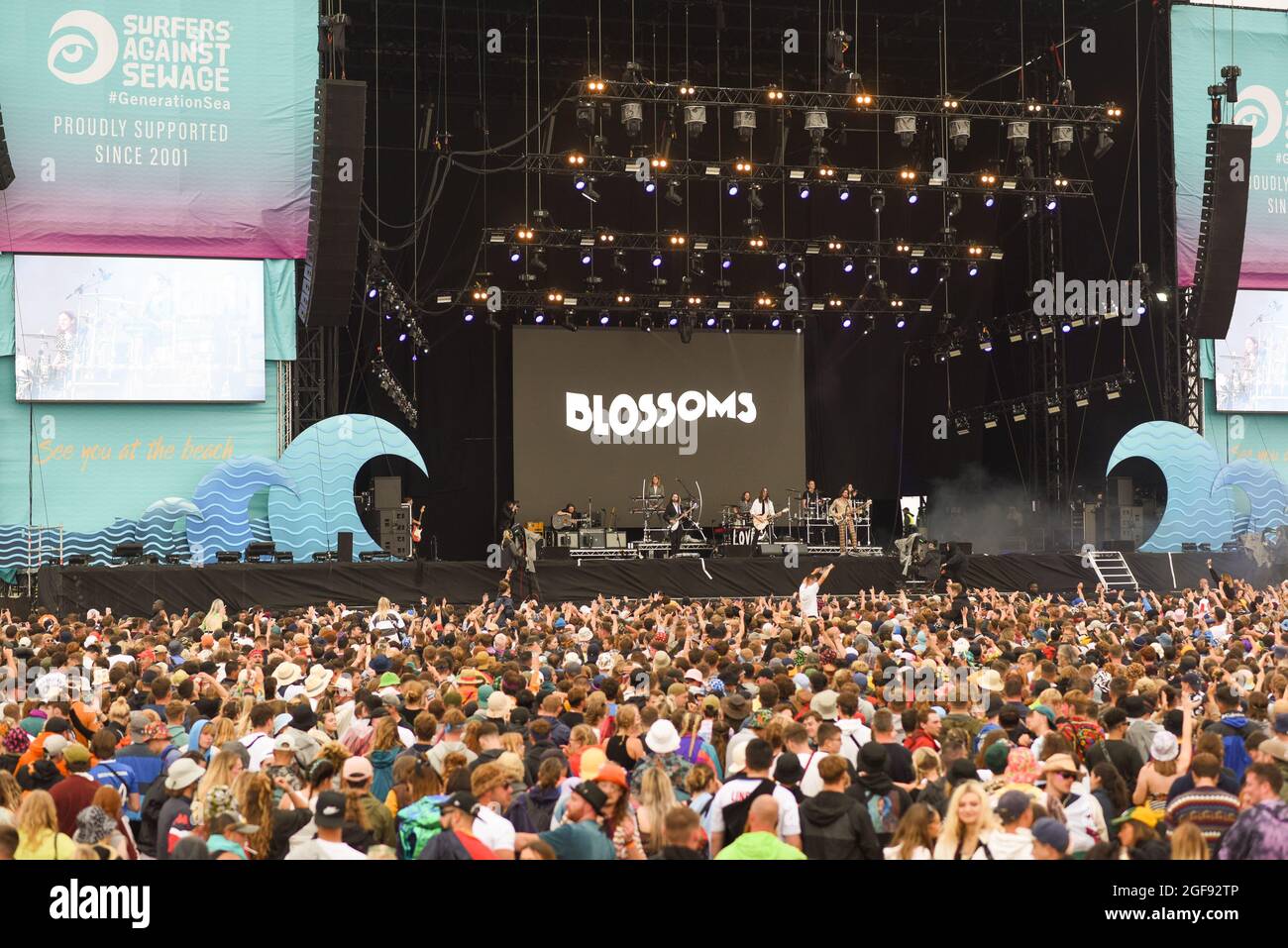 Boardmasters 2021 the surf and music festival was held 13th-15th August ...