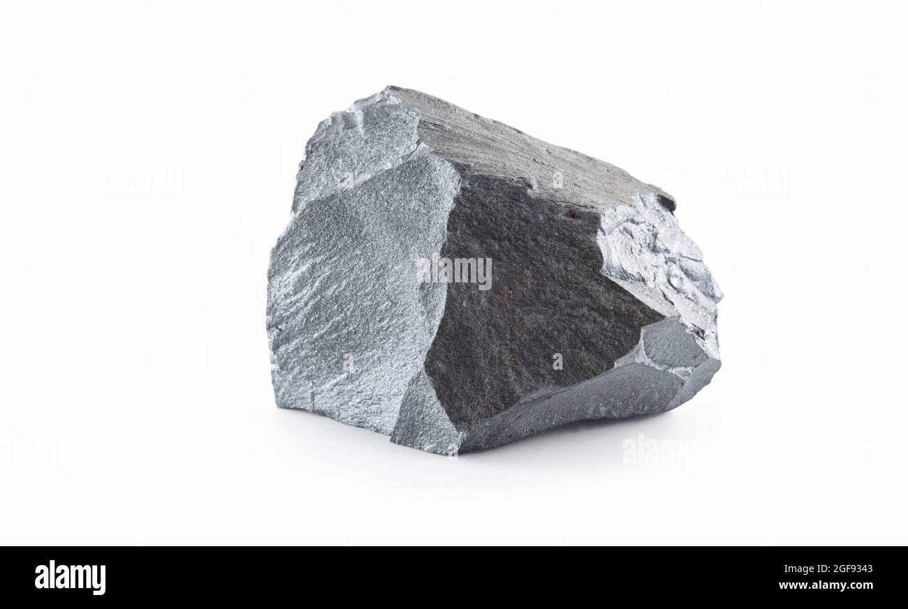 Iron rock ore isolated on the white background Stock Photo - Alamy