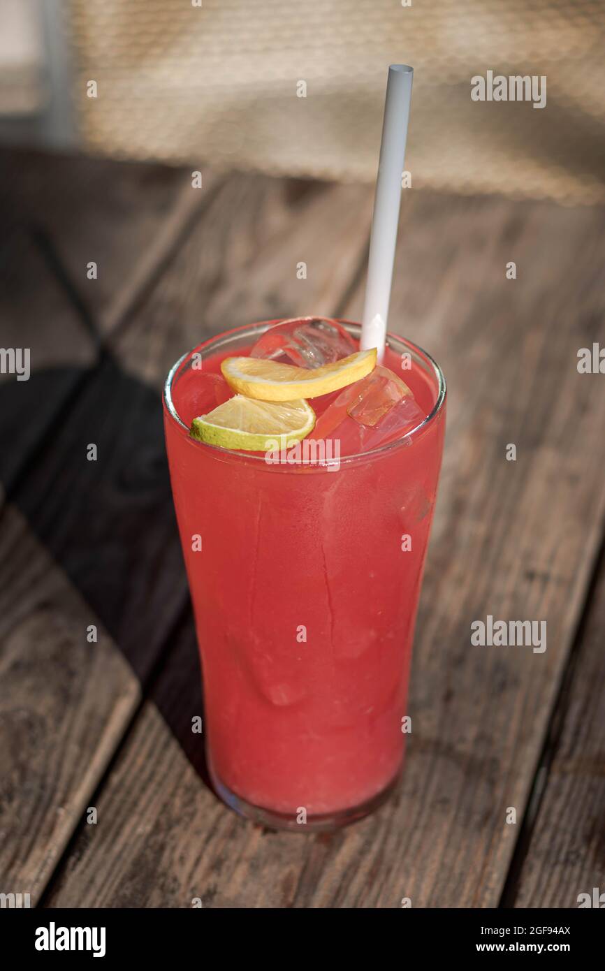 Refreshing summer drinks Stock Photo - Alamy