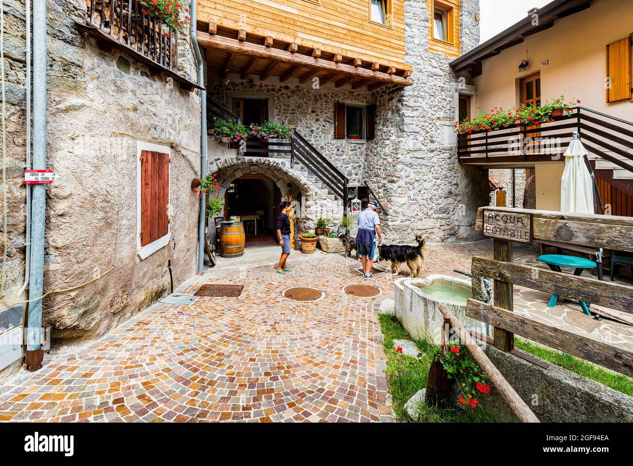 Italy Trentino Rango Stock Photo - Alamy