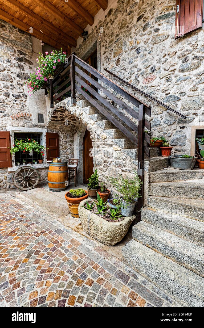 Italy Trentino Rango Stock Photo - Alamy