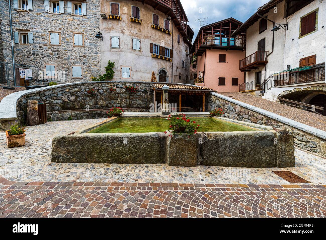 Italy Trentino Rango Stock Photo - Alamy