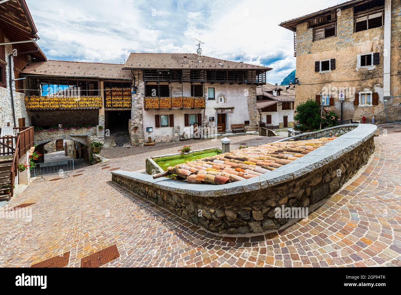 Italy Trentino Rango Stock Photo - Alamy