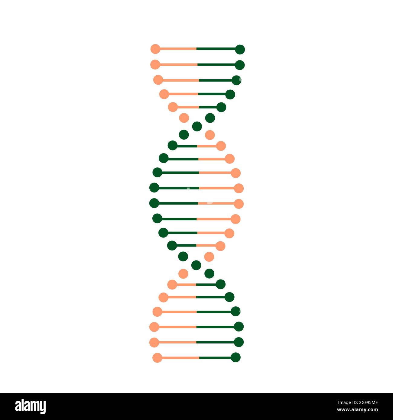 DNA cell life molecule health care medical logo and symbols Stock ...