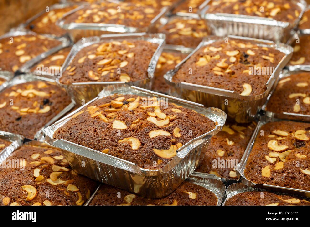 Plain plum Cakes are being sold at Nahoum and Sons, New Market area ...