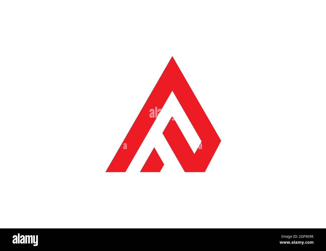 Initial AF Letter Logo With Creative Modern Business Typography Vector ...