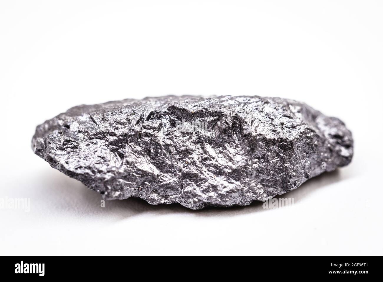 large gross precious stone, rare silver nugget Stock Photo - Alamy