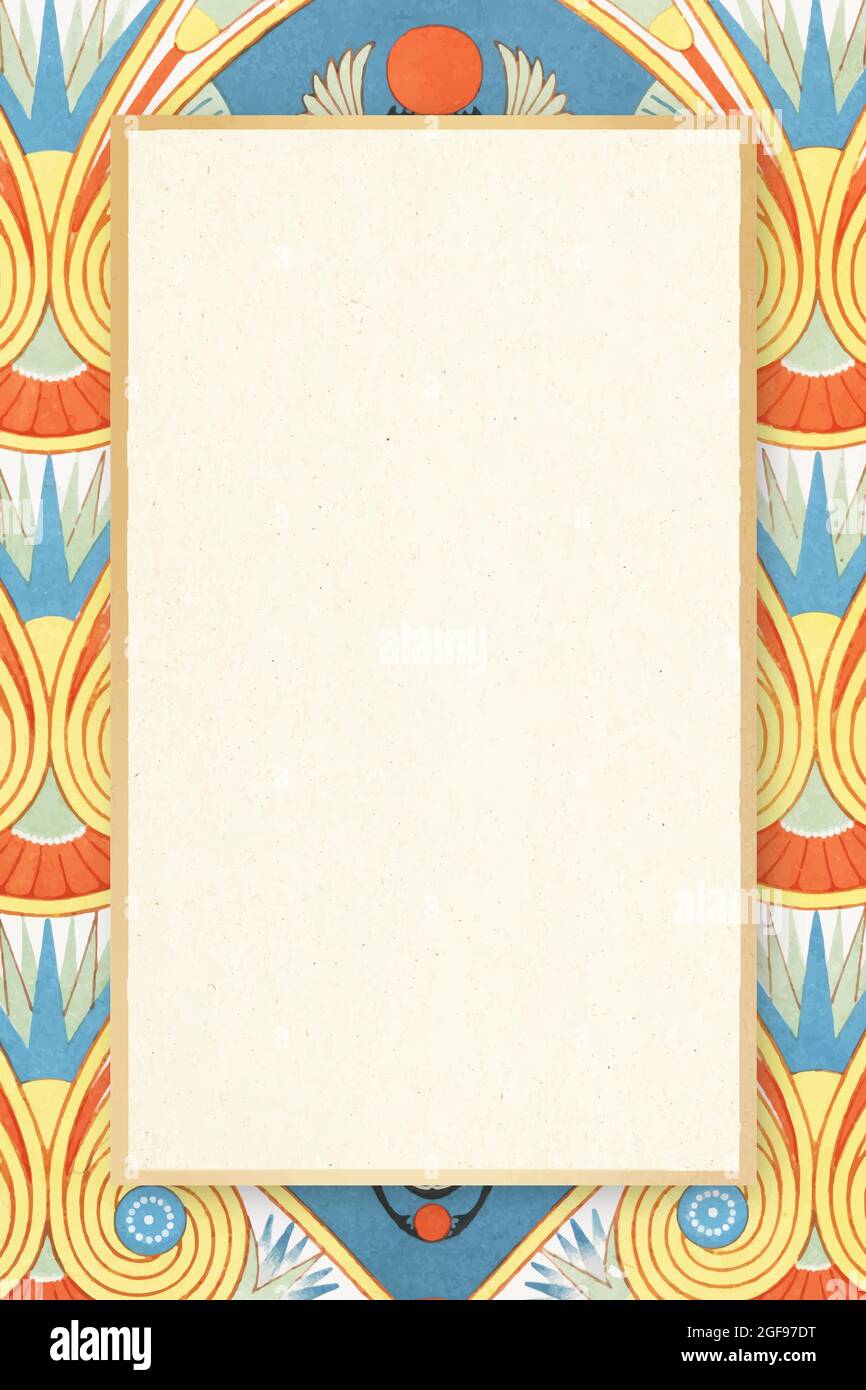 Egyptian Frame Vector Vectors High Resolution Stock Photography and ...