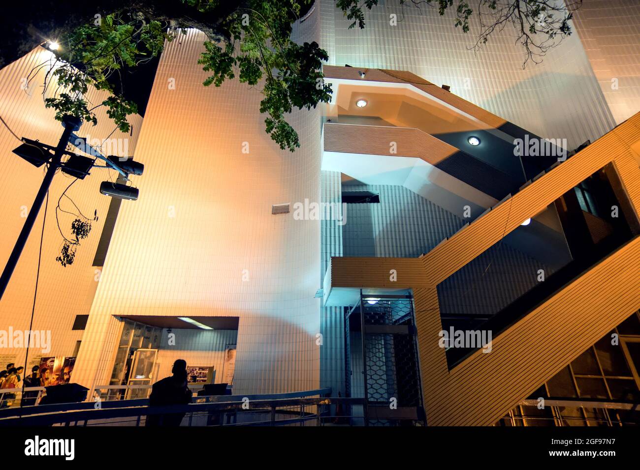 KOLKATA, WEST BENGAL , INDIA - 9TH MAY 2017 : Architecture of "Nandan ...