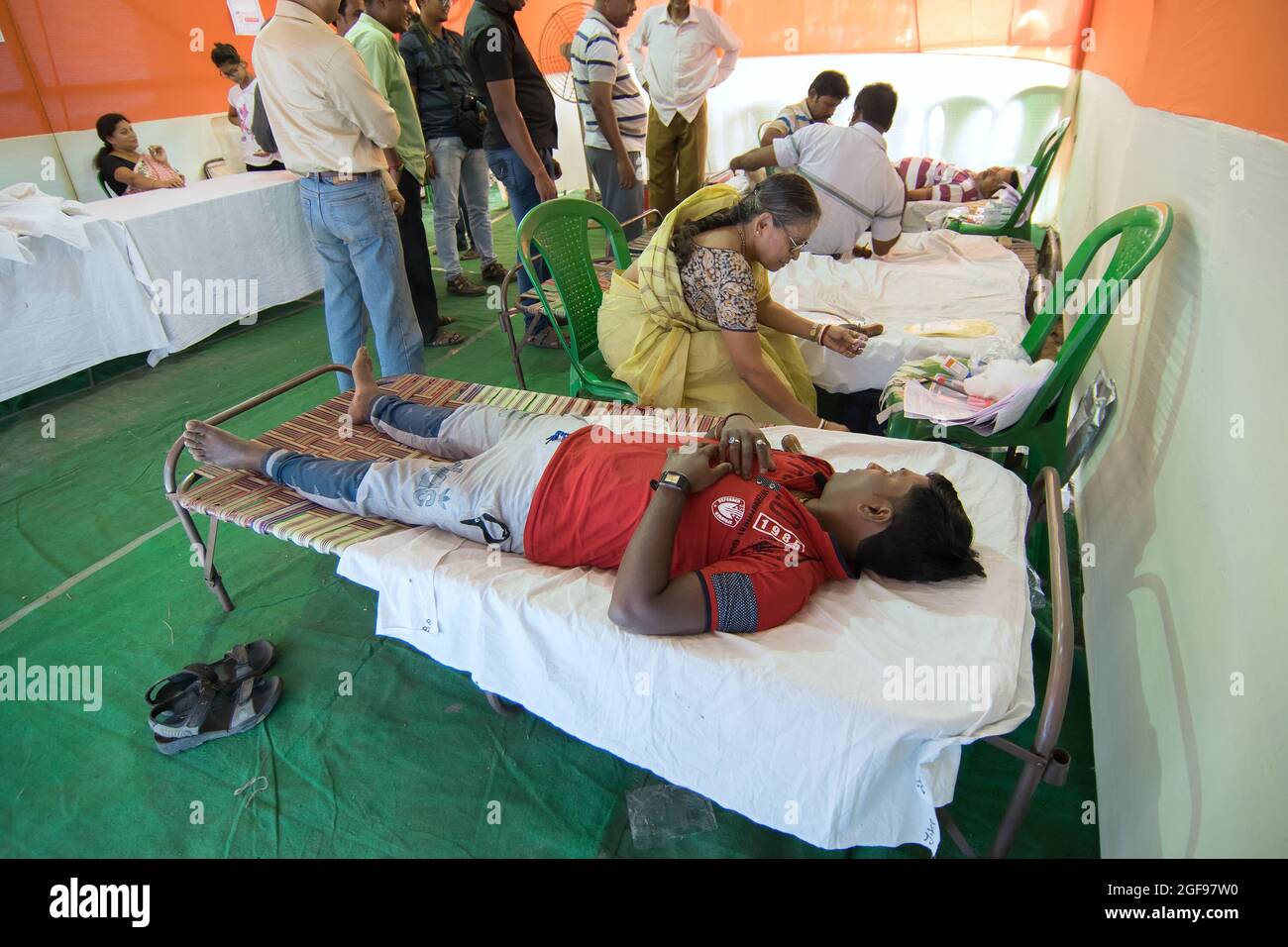 Blood donation camp hi-res stock photography and images - Alamy
