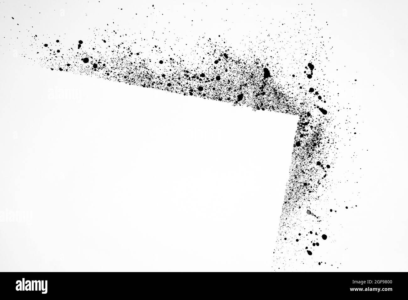 Black paint splash hi-res stock photography and images - Alamy