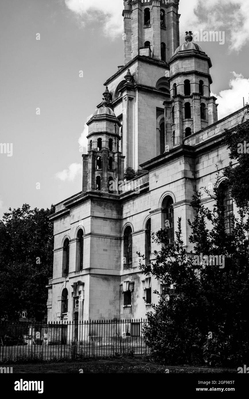 St George in the East Stock Photo - Alamy