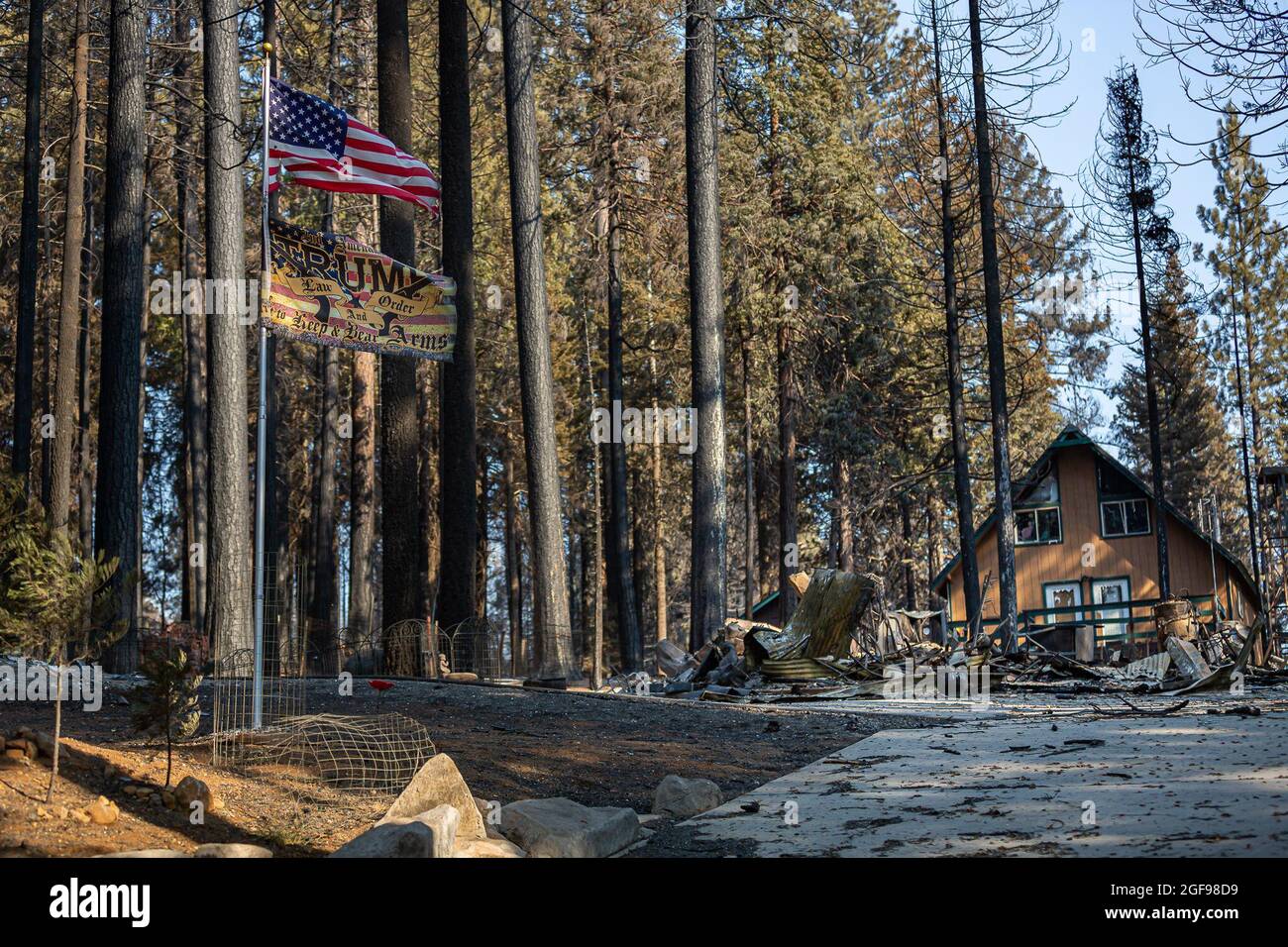 On August 23, 2021, ?California's Caldor ?fire ?became the nation's top ...